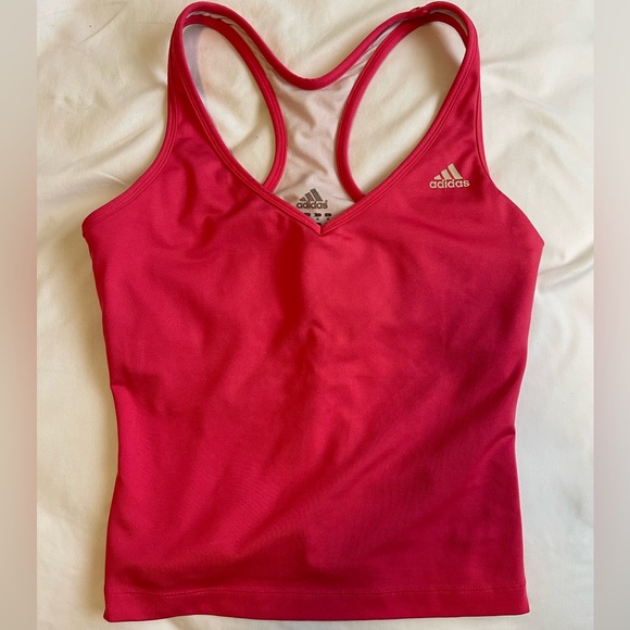 adidas | Tops | Adidas Shelf Bra Racerback Compression Tank Top | Poshmark